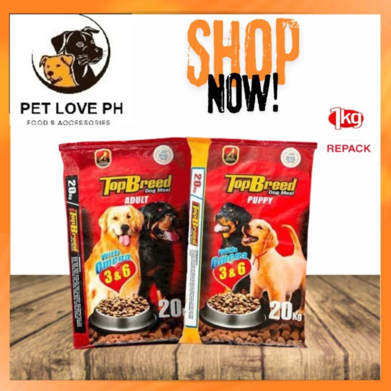 Top Breed Puppy/adult 1kg | Shopee Philippines