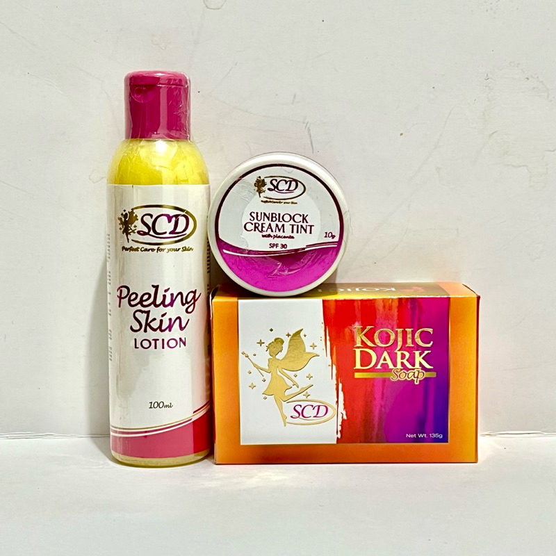 ORIGINAL SCD Peeling Skin Set | Shopee Philippines
