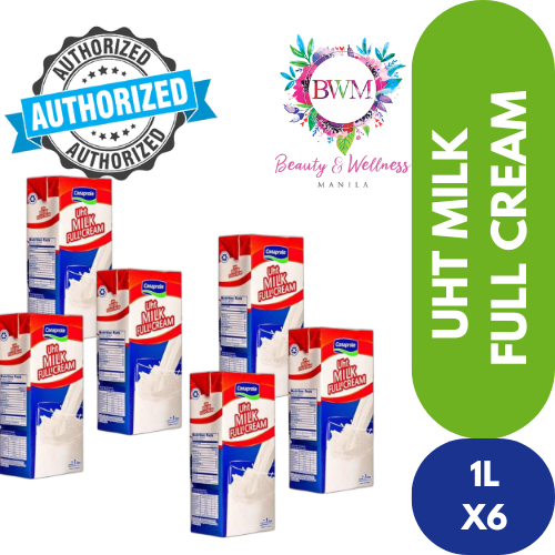 CONAPROLE UHT FULL CREAM MILK 1L X6 - Long Life, Rich & Creamy | Shopee ...