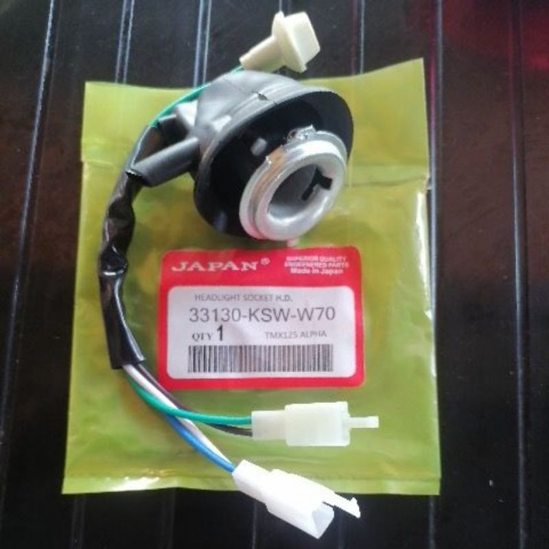 HEADLIGHT SOCKET TMX125 ALPHA HEAVY DUTY JAPAN | Shopee Philippines