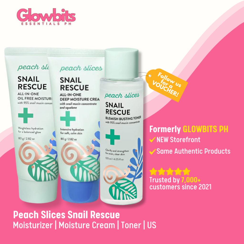 Peach Slices Snail Rescue Blemish Busting Toner | Oil Free Moisturizer ...