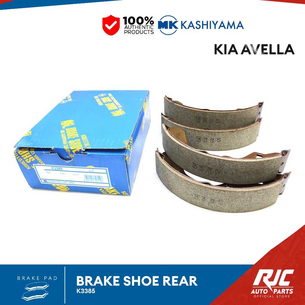 MK BRAKE SHOE MAZDA 323 FAMILIA 1988-1998 K3385 1set | Shopee Philippines