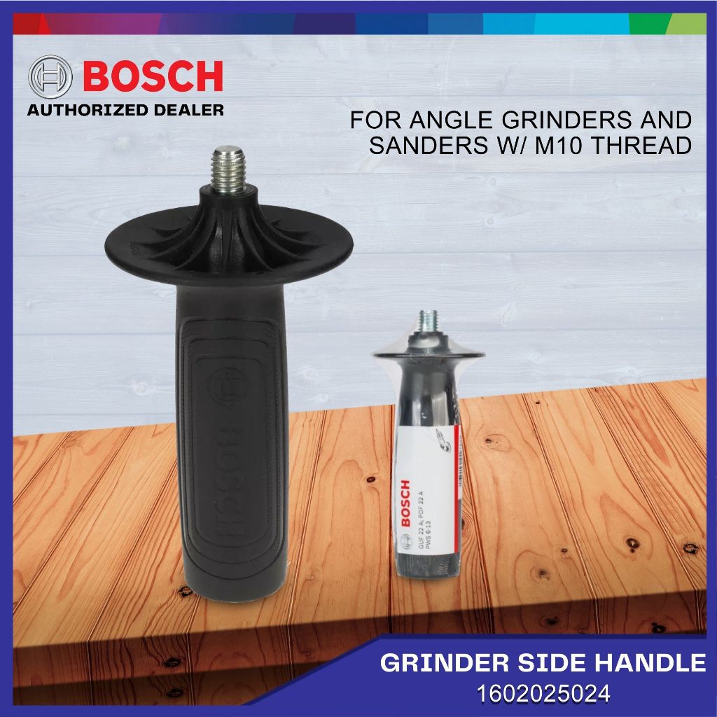 Bosch Grinder Side Handle For Angle Grinders and Sanders w/ M10 Thread ...