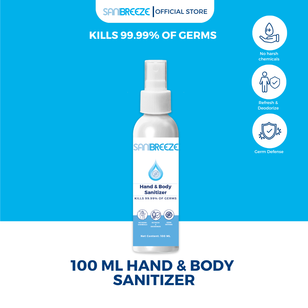 IZUMI Sanibreeze 100mL Size anolyte sani-tizer | Shopee Philippines