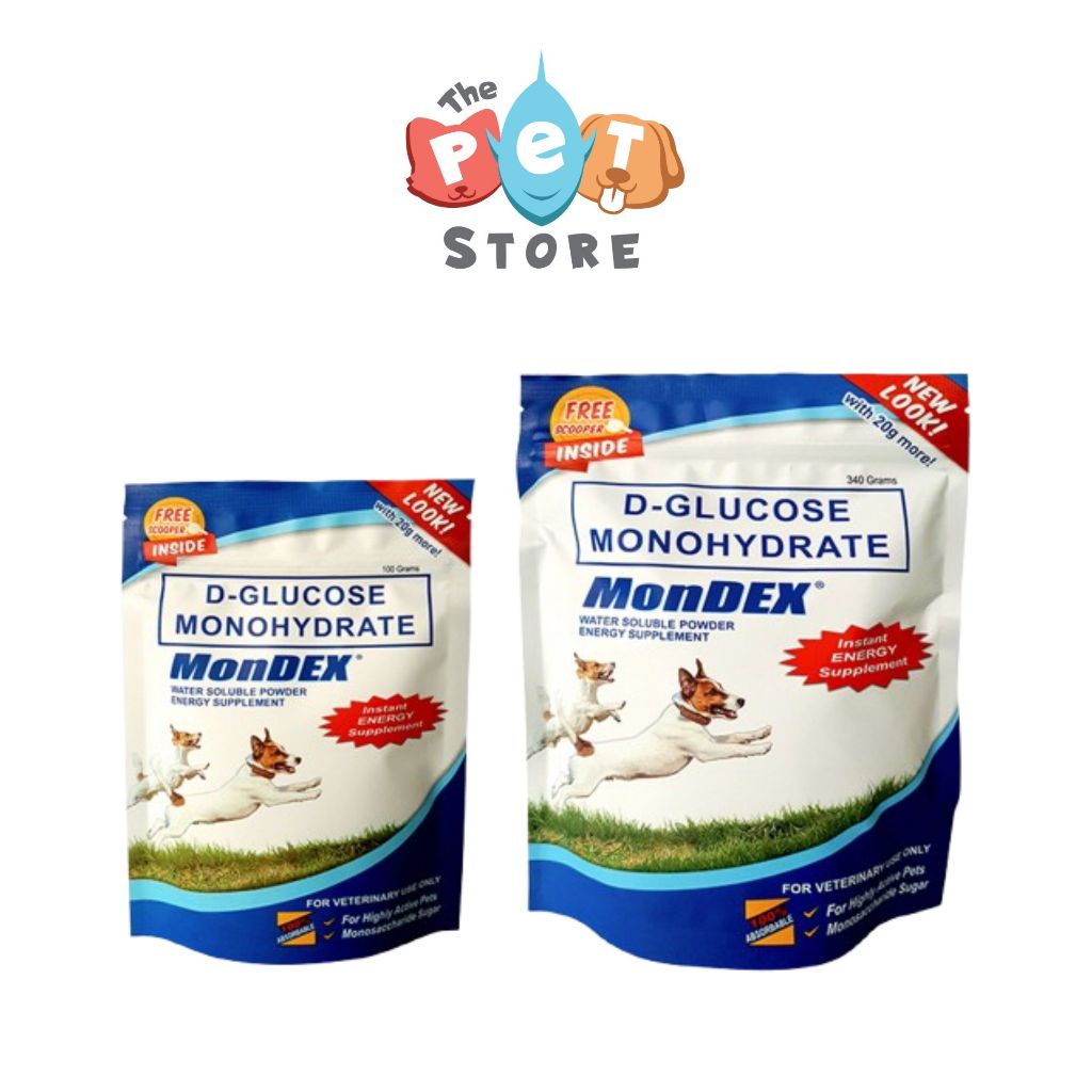 Mondex Dextrose Powder D-Glucose Monohydrate for Dog Cat | Shopee ...