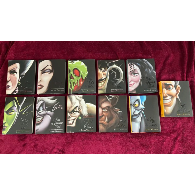 DISNEY VILLAINS COMPLETE SET HB | Shopee Philippines