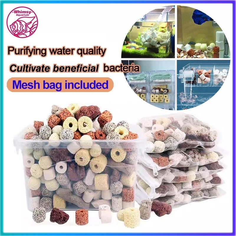CERAMIC Lava RINGS Filter MediaHigh Efficiency Bio Filter Bacteria ...