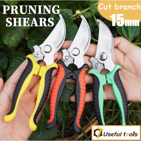 Pruning Shears Heavy Duty Garden Scissor Plant Cutter Branch Cutter ...