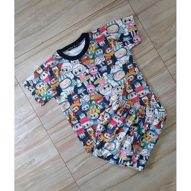 LABUBU FULL PRINT BACK AND FRONT 2-8YRS OLD | Shopee Philippines