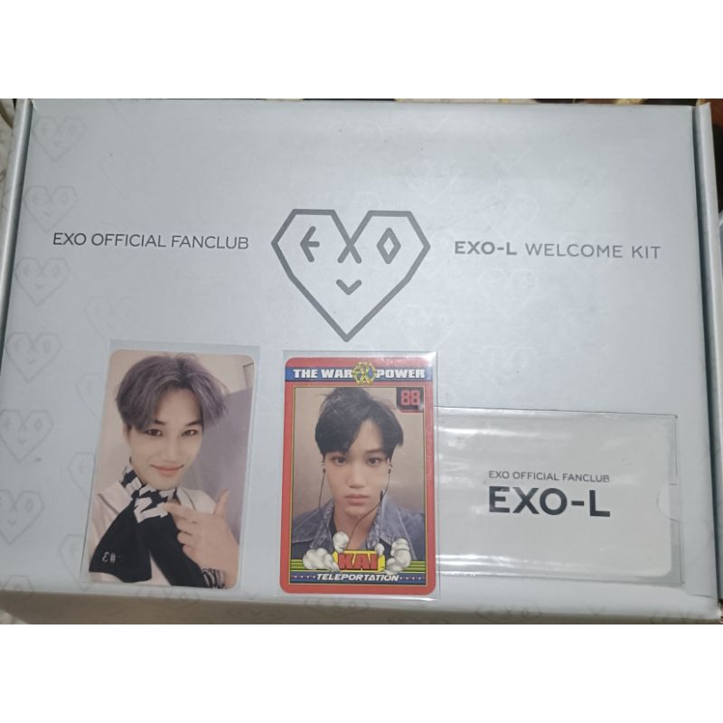 EXO 2020 Official Fanclub Welcome Kit Premium Photocards LAY CHANYEOL BAEKHYUN SEHUN SUHO DO KAI ...