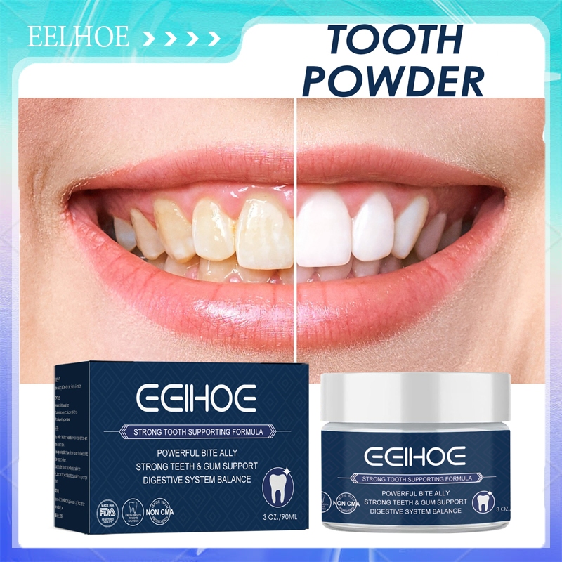 EELHOE Tooth Whitening Powder Stain Removal Whitening Teeth Fresh ...