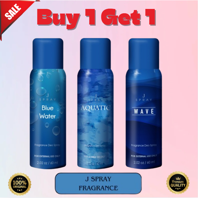 J SPRAY FRAGRANCE Body Spray - BUY 1 GET 1 - FREE SHIPPING | Shopee ...