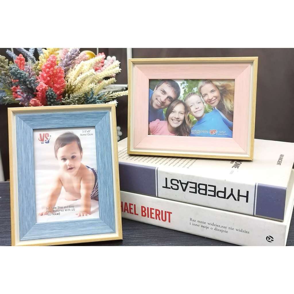 [VS] Photo Acetate frame Wooden Picture Art Frame 3r 3x5 inches yy8038 ...