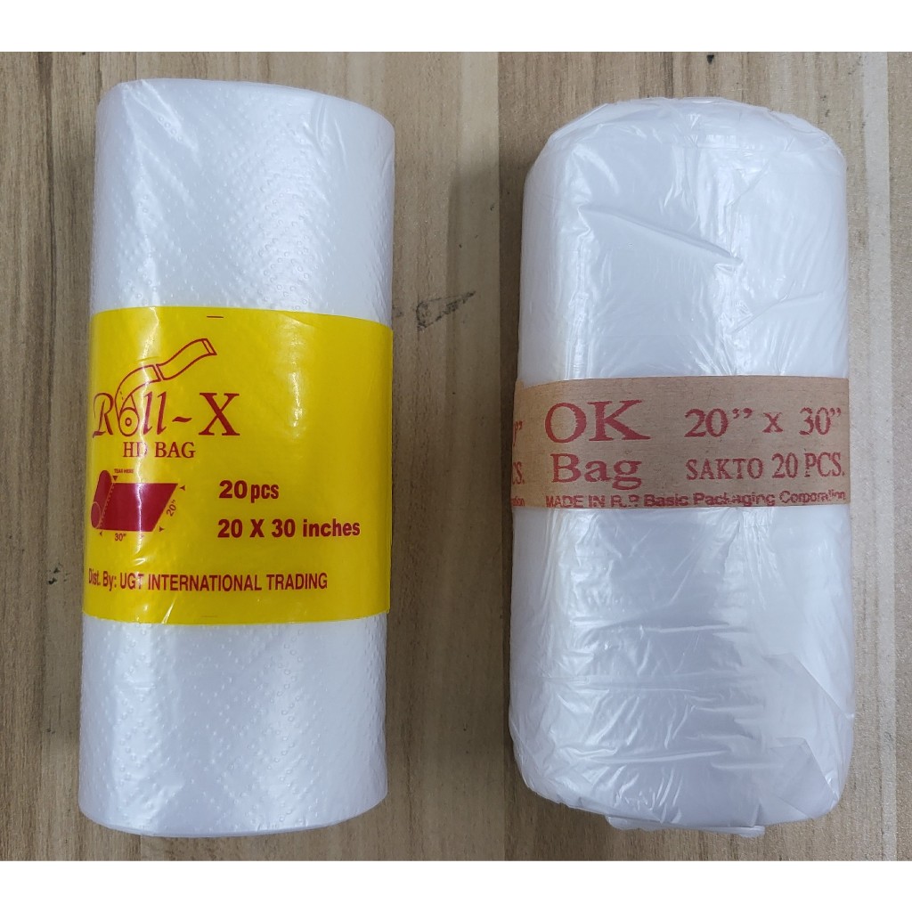 20" x 30" HD Plastic (20pcs per Roll) | Shopee Philippines
