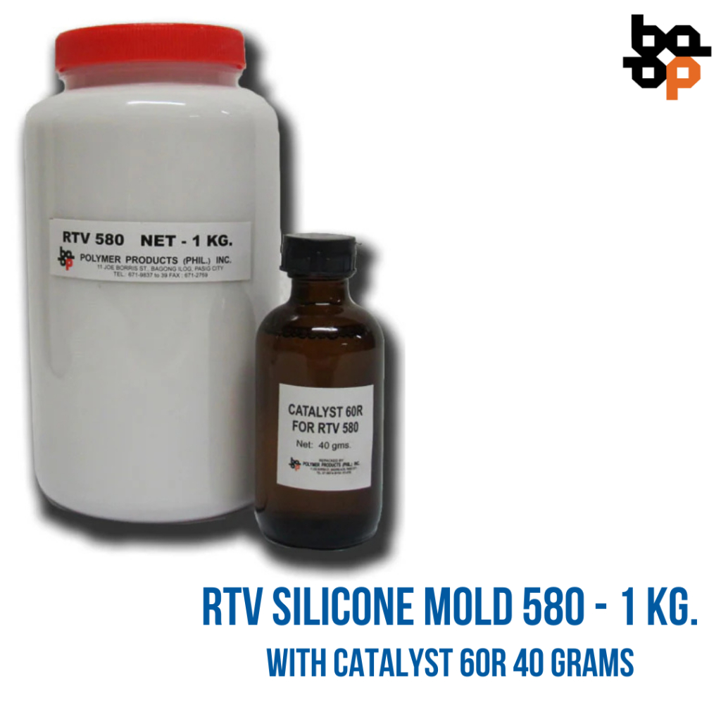 ARTHUB - Polymer RTV Silicone Mold (RTV 580 / 585) with Catalyst 500 ...