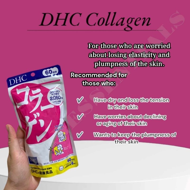 DHC Collagen 360 tablets - 60 days supply | Shopee Philippines