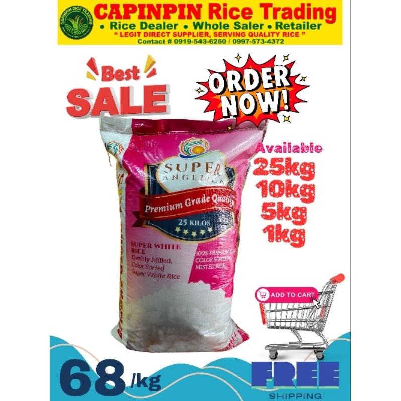 SP1 Super Angelica Rice 25 KG | Shopee Philippines