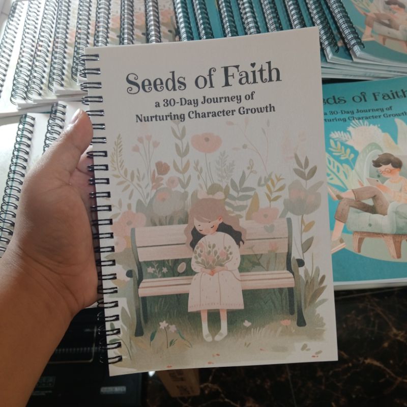 Seeds of Faith 30-Day Devotional Journal for Kids | Christian Values ...