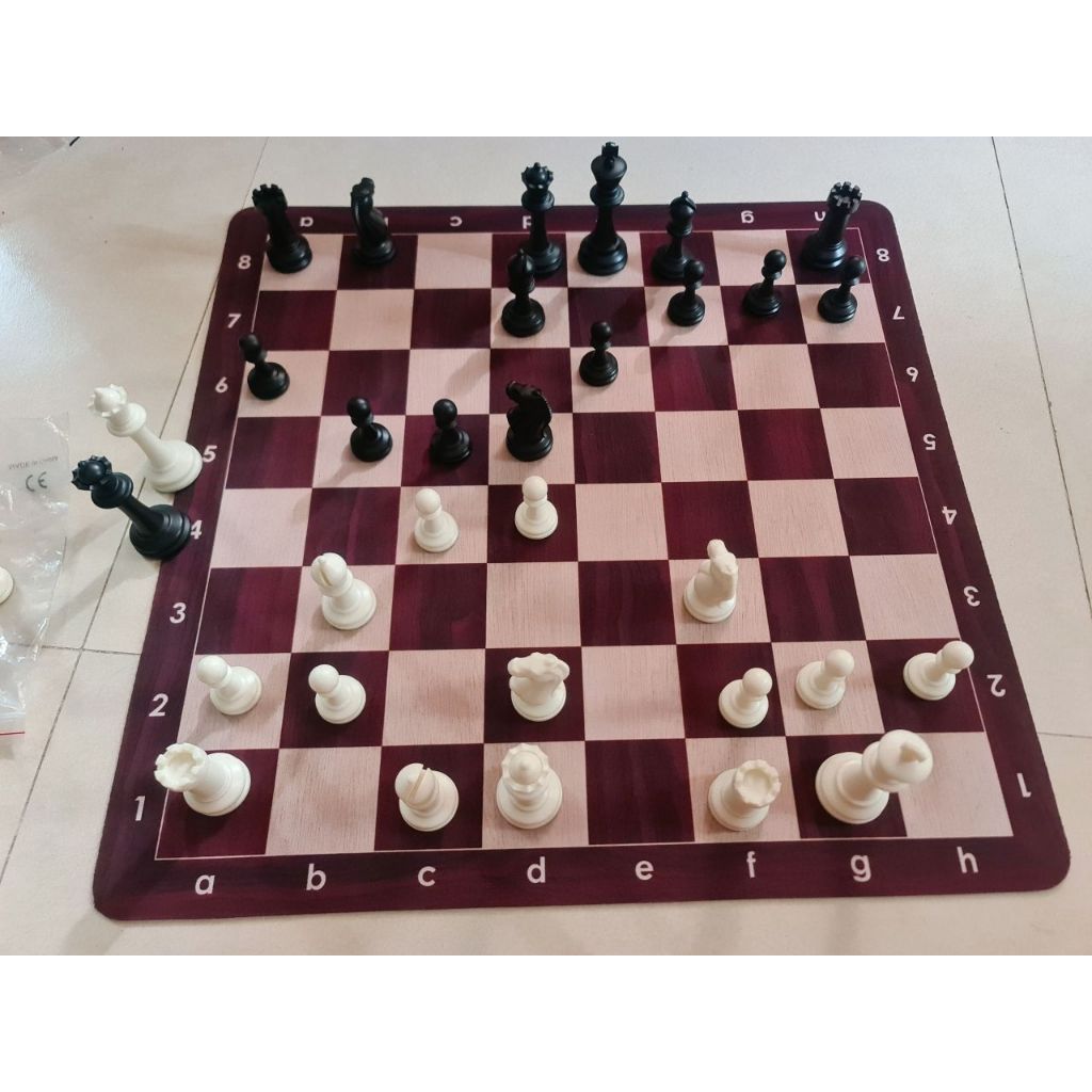 Chessmate ® Staunton Emisario Weighted Chess set (chess pieces ...