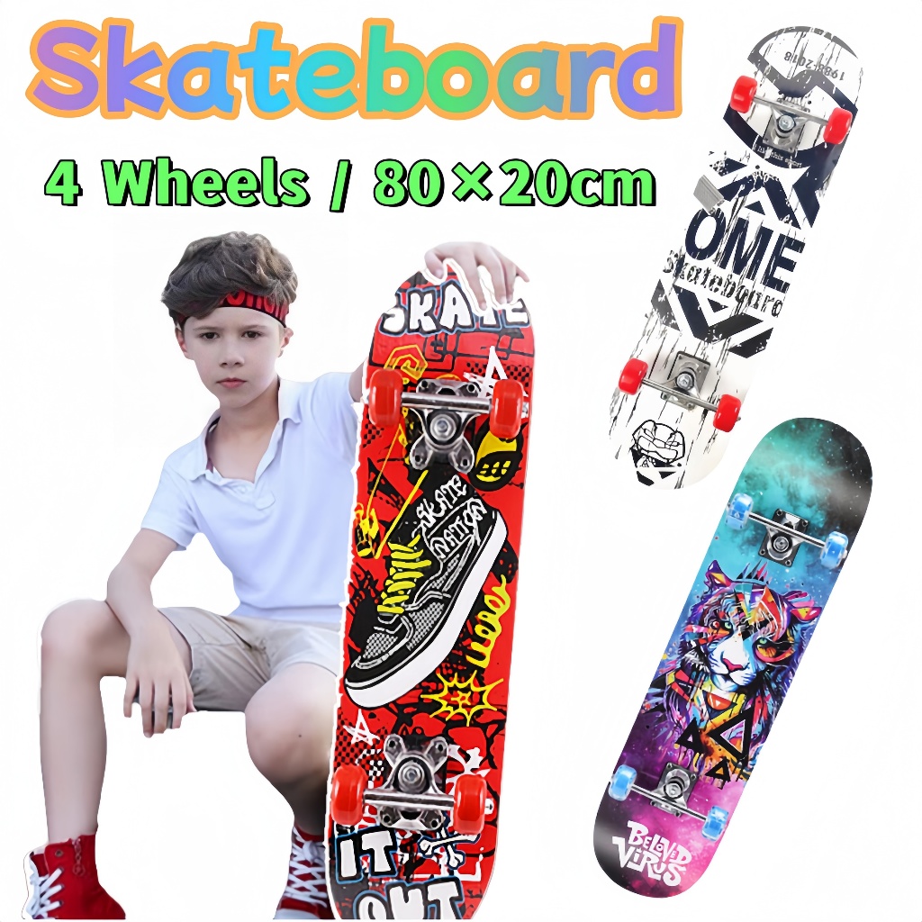 COD Skateboard Four-Wheeled Long Skateboard Four-Wheeled Long ...