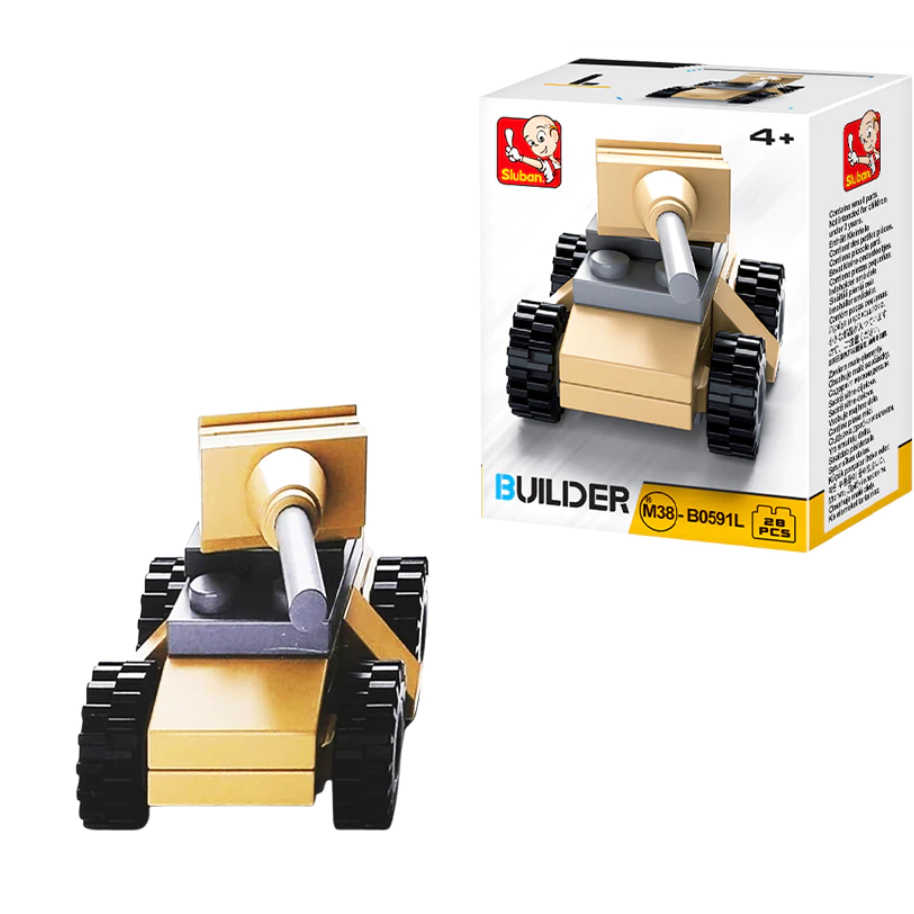 Sluban M38 B0591L Builder Tank Blocks | Shopee Philippines