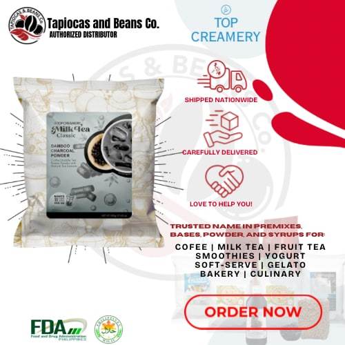 Bamboo Charcoal Milk Tea Series 500g | Shopee Philippines