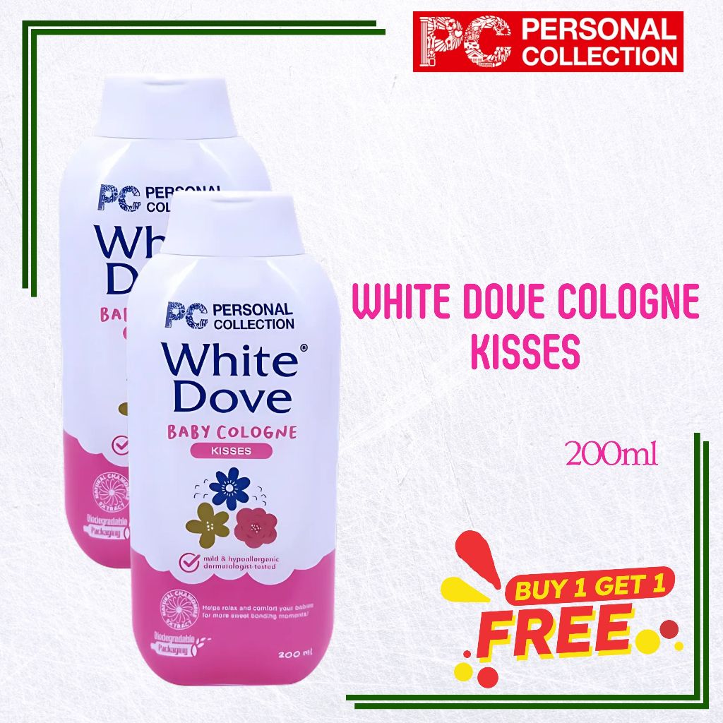 PERSONAL COLLECTION Buy1 take 1 White Dove Baby Cologne Kisses 200ml ...