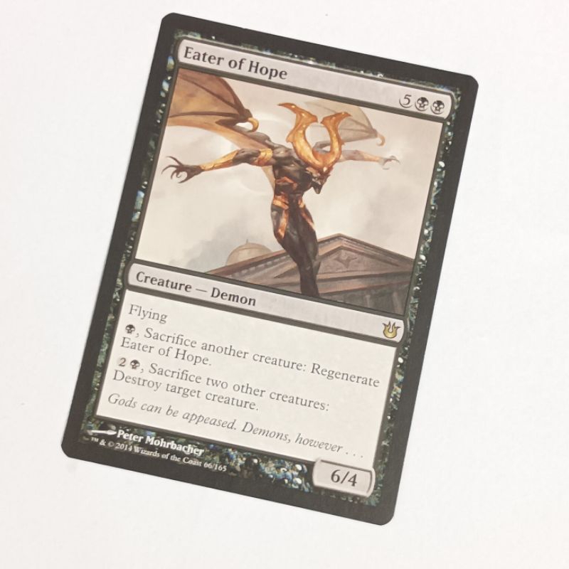 MTG Card EATER OF HOPE Magic the Gathering Trading Card Game Black ...