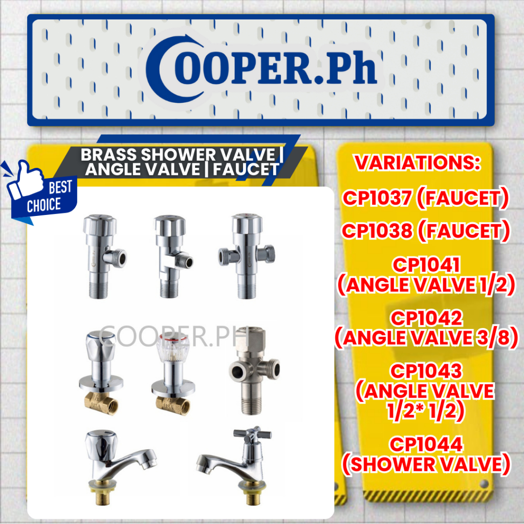 Cooper.ph Brass Shower Valve Angle Valve 1/2 * 1/2 1/2*3/8 bathroom faucet Laboratory faucet ...