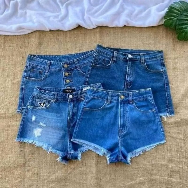 UKAY UKAY DENIM SHORT HW/MD 50PESOS | Shopee Philippines
