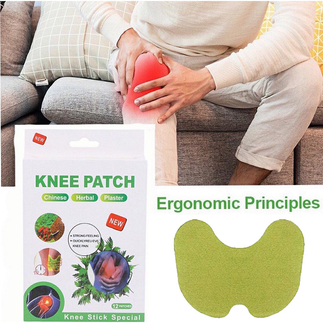KNEE PATCH Herbal Plaster for Healing Pains in Joint Knee Pain/Waist ...