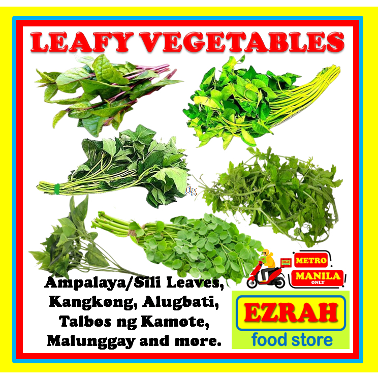 Assorted Fresh Leafy Vegetables | Shopee Philippines