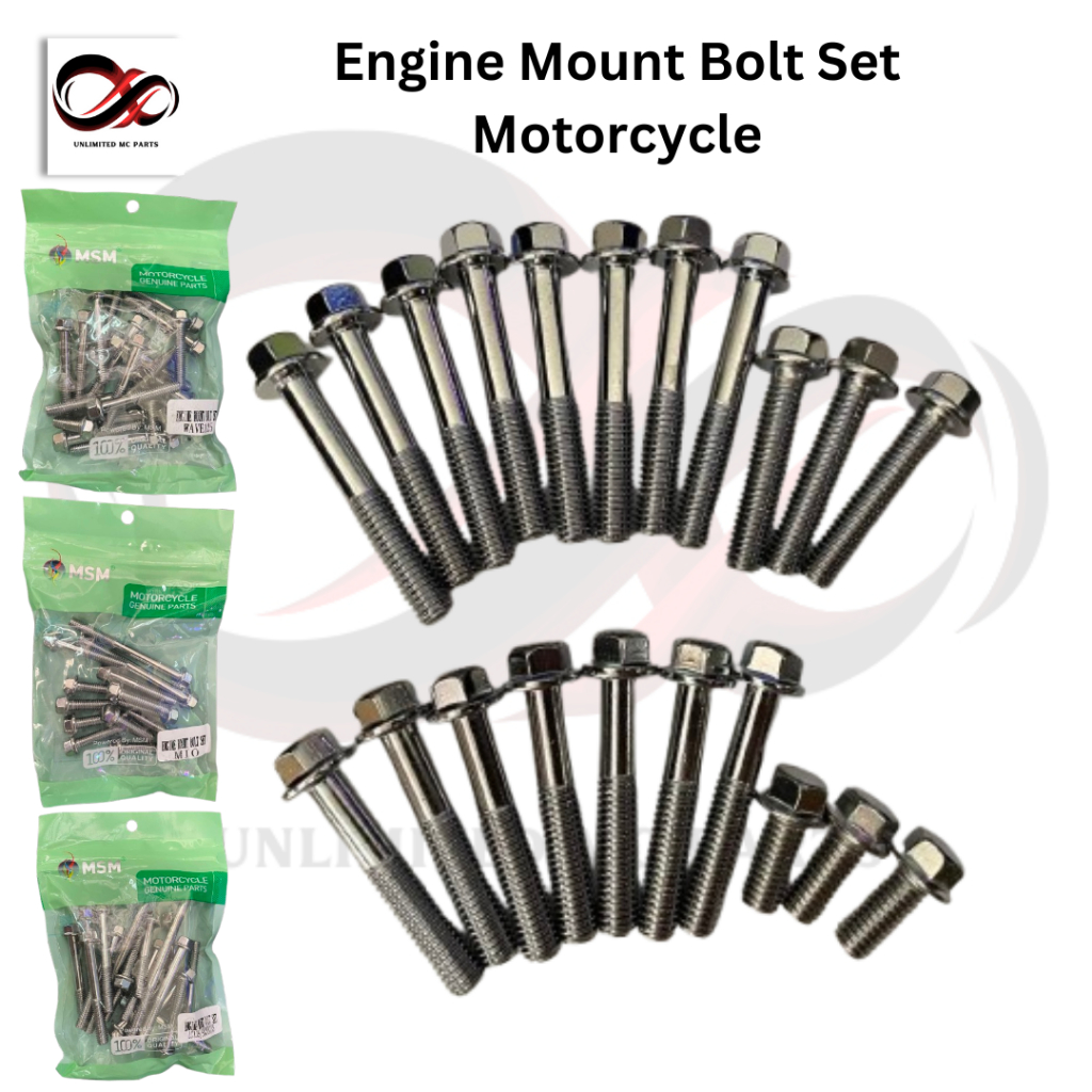 Engine Mount Bolt Set motorcycle | Shopee Philippines