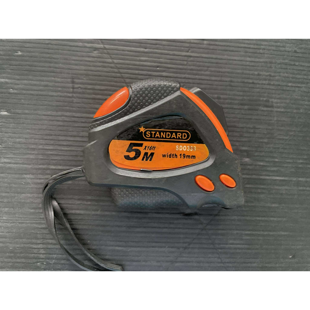 STANDARD METRO TAPE MEASURE METER 5 METERS X 16FEET 19MM WIDTH | Shopee ...