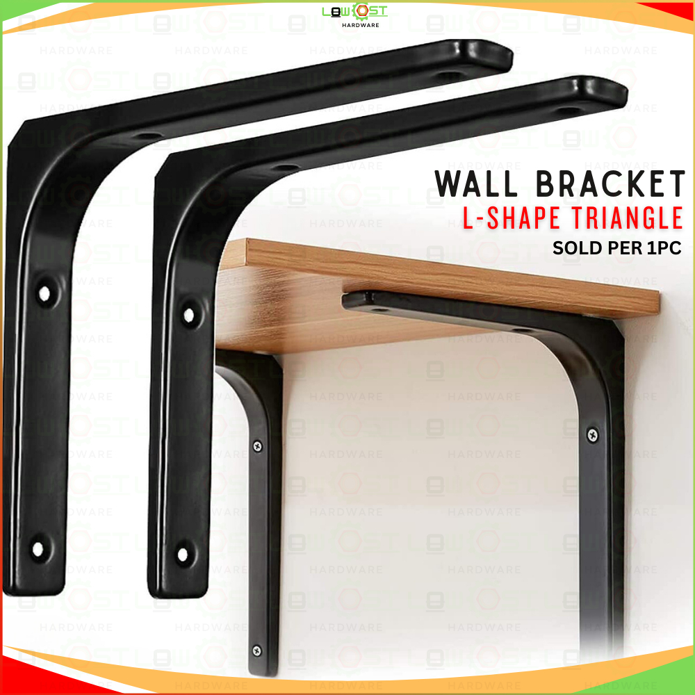 wall bracket l shape Triangle Angle Bracket L-Shape Wall Hanging Wall ...