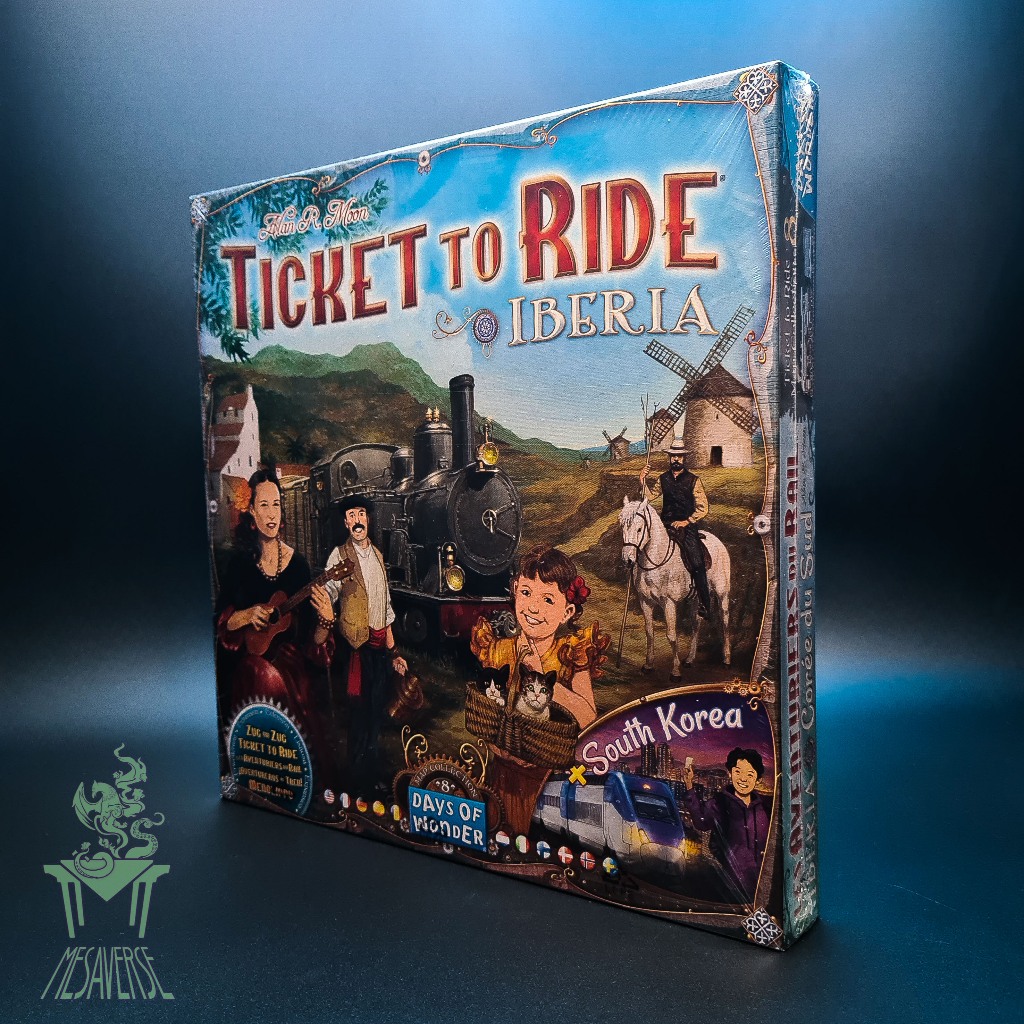 [Original] Ticket to Ride Map Collection 8: Iberia & South Korea Board ...