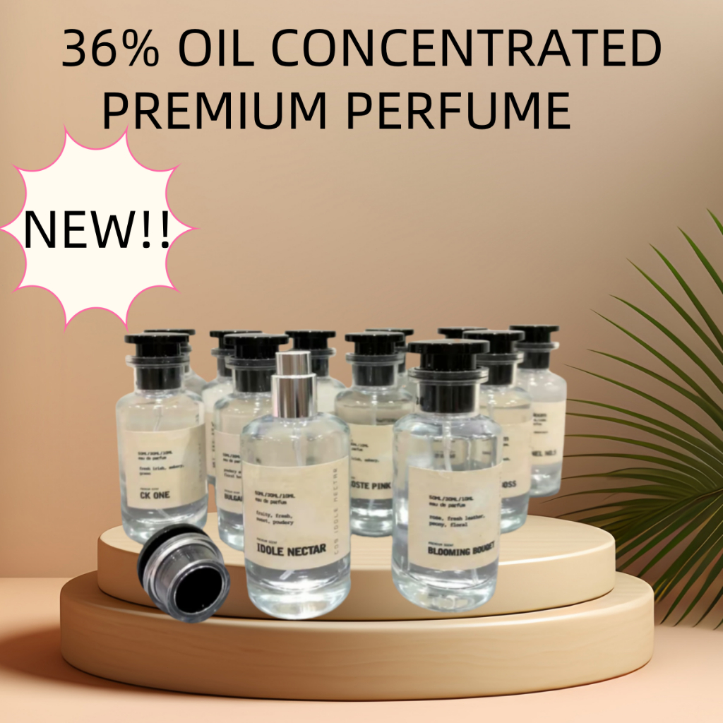 30ML/50ML Oil Concentrated Premium Perfume Unisex Long Lasting Fragrance | Shopee Philippines