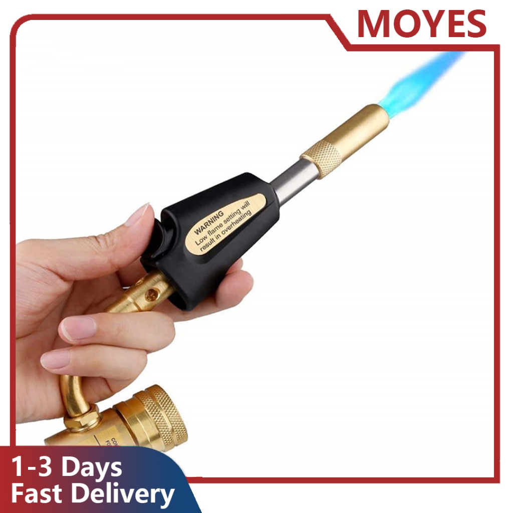 MAPP Gas Torch Blowing flame gun with igniter butane automatic ignition ...