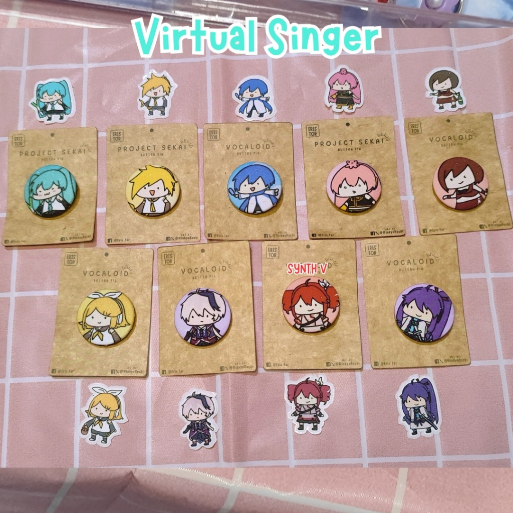 Project Sekai Virtual Singer Vocaloid: Miku, KAITO, Rin, Len, Luka ...