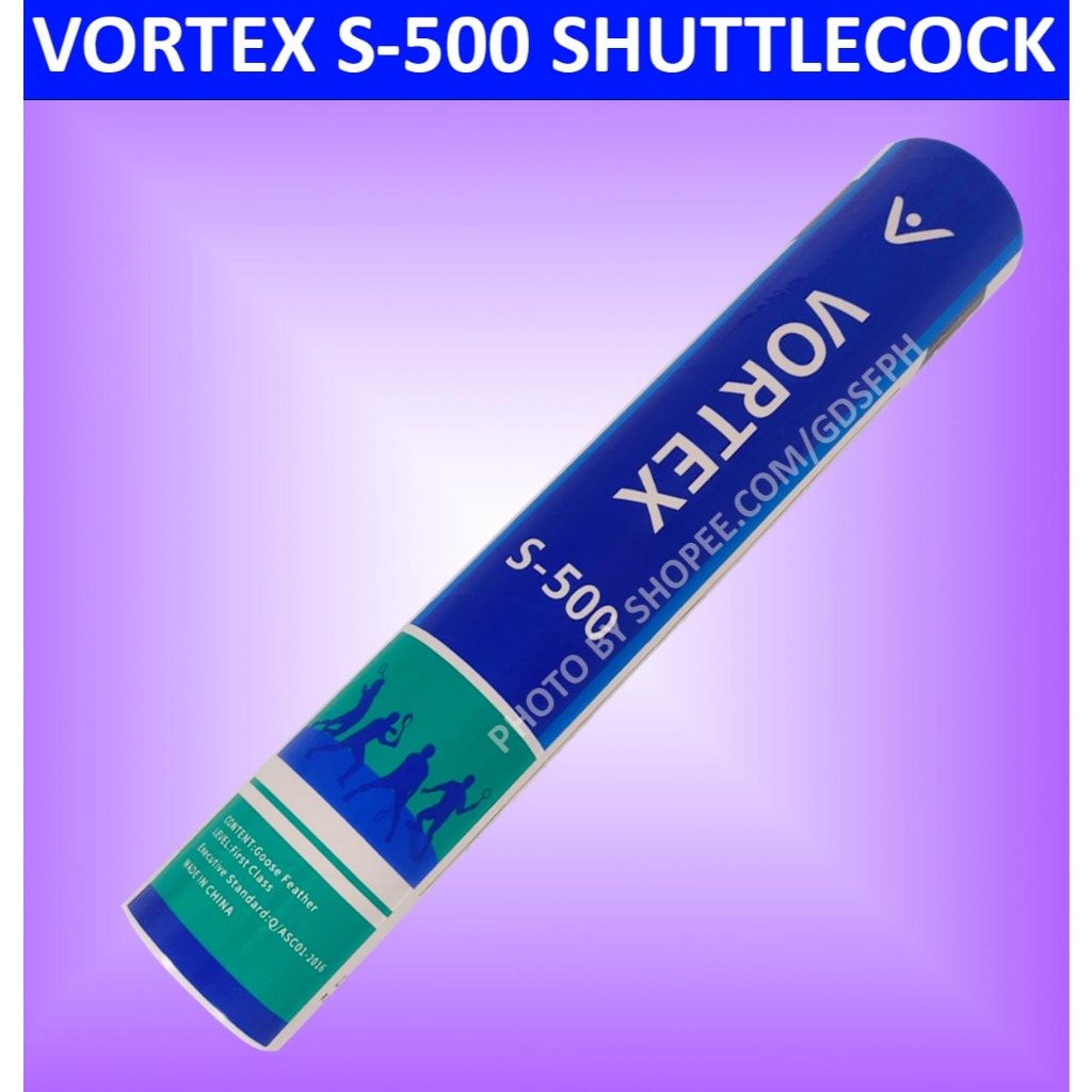 Vortex S-500 Hybrid Silver Feather Badminton Shuttlecock gdS41207 | Shopee Philippines