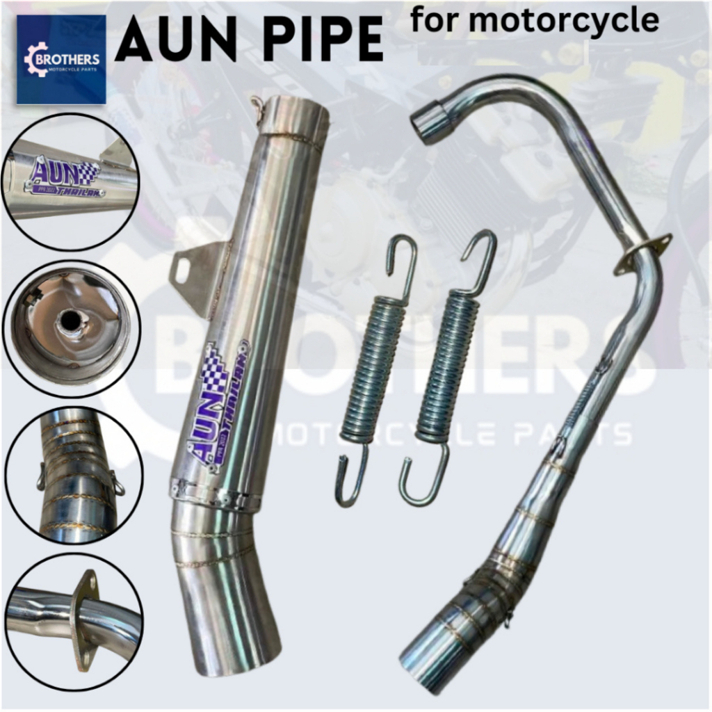 AUN PIPE FOR MOTORCYCLE (TMX155/TMX125 alpha/RUSI/SKYGO/Pinoy/Racal ...