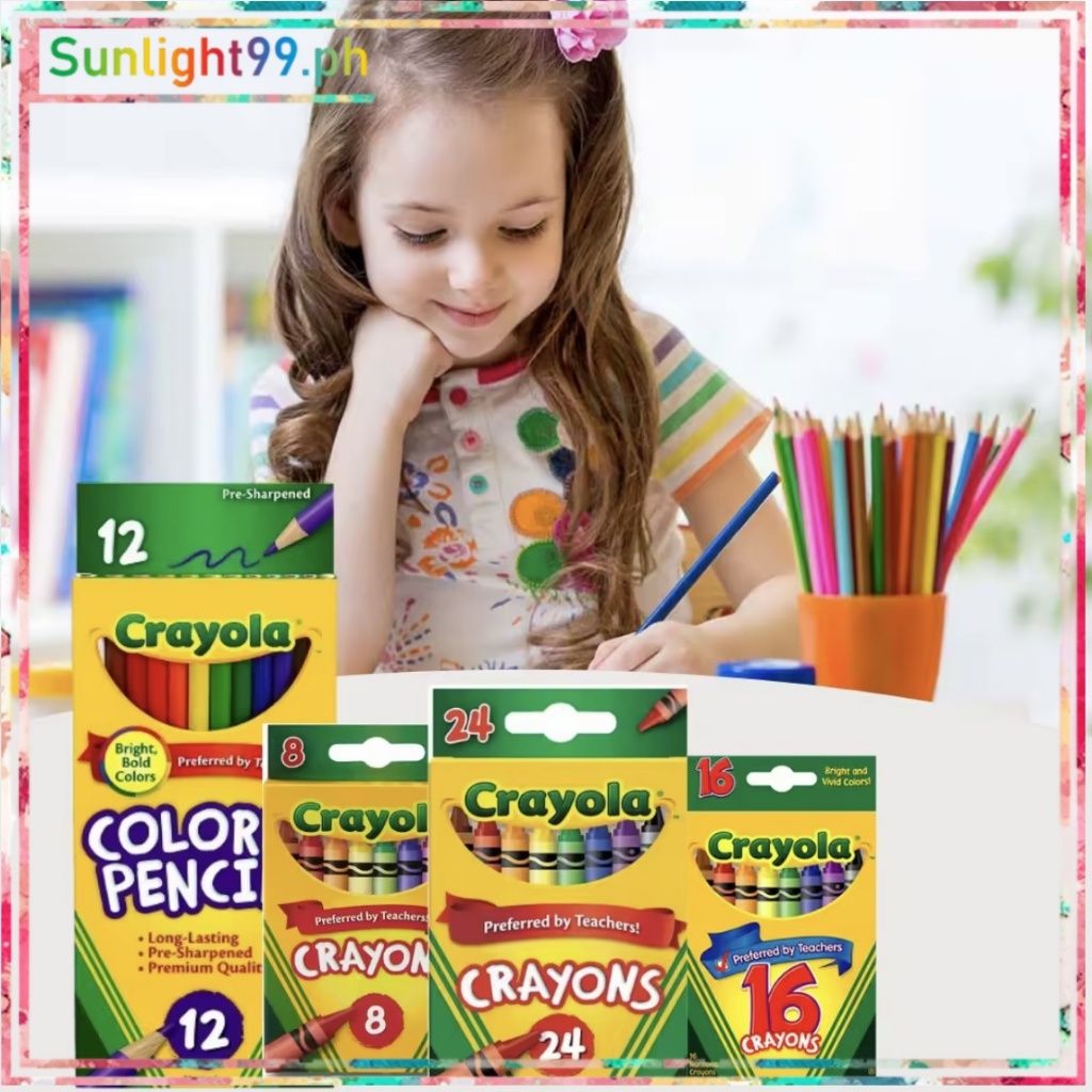 16/24 colors crayons jumbo original crayons for toddlers drawing set ...