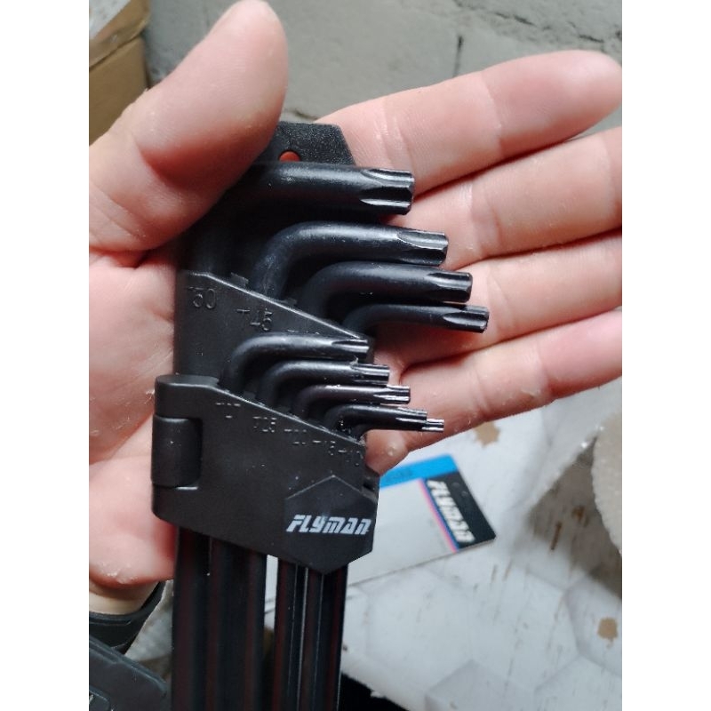 FLYMAN Allen Wrench set flower type long | Shopee Philippines