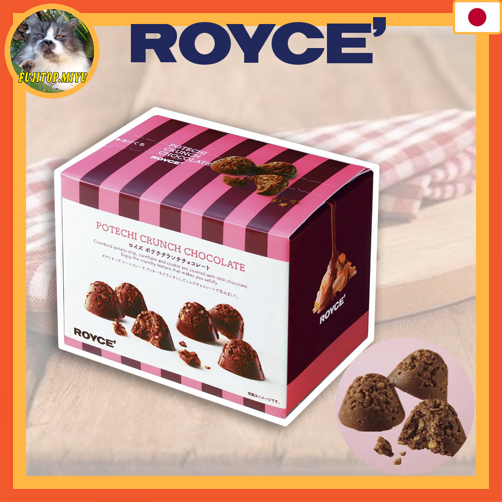 ROYCE' Potato Crunch Chocolate ROYCE 180g | Shopee Philippines