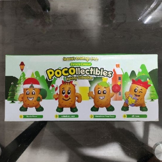 Potato Corner POCOllectibles Holiday Collection Complete Set (4 pcs ...