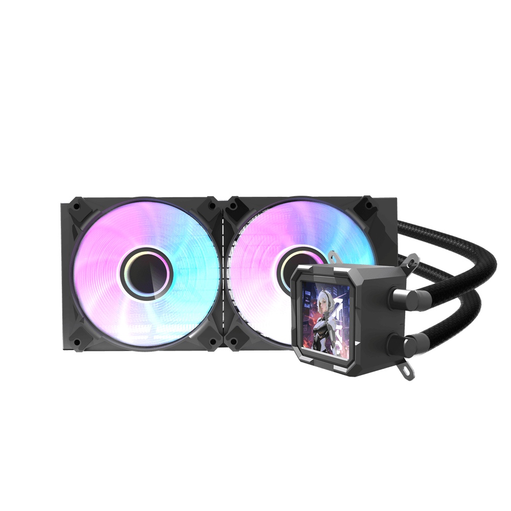 HiteqPC | darkFlash Wave DV360S / D240S AIO Liquid CPU Cooler with IPS ...
