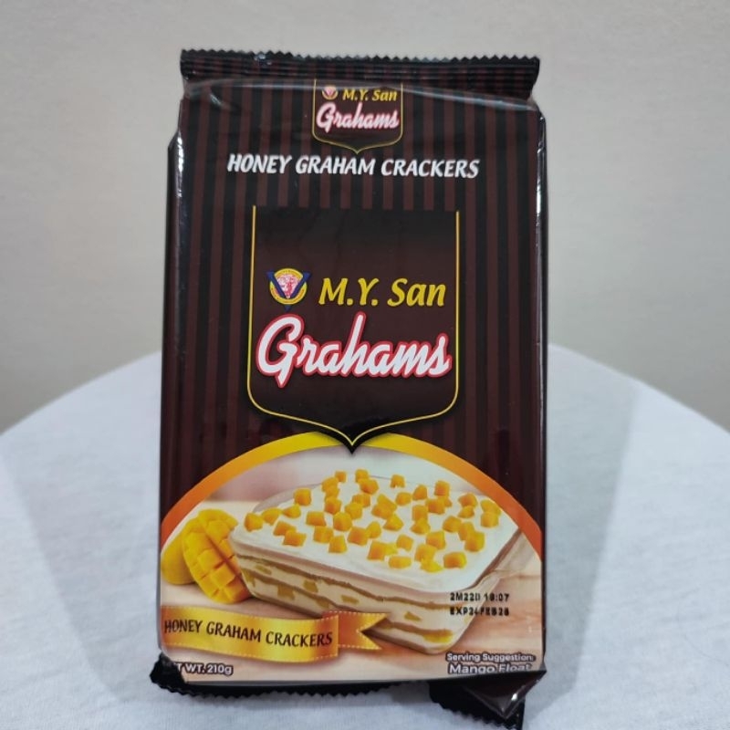 M.Y. San Honey Graham Crackers 210g | Shopee Philippines