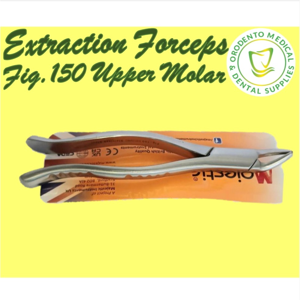 Forceps #150 Upper Incisor Pre Molars-Roots Majestic Instruments-Dental ...
