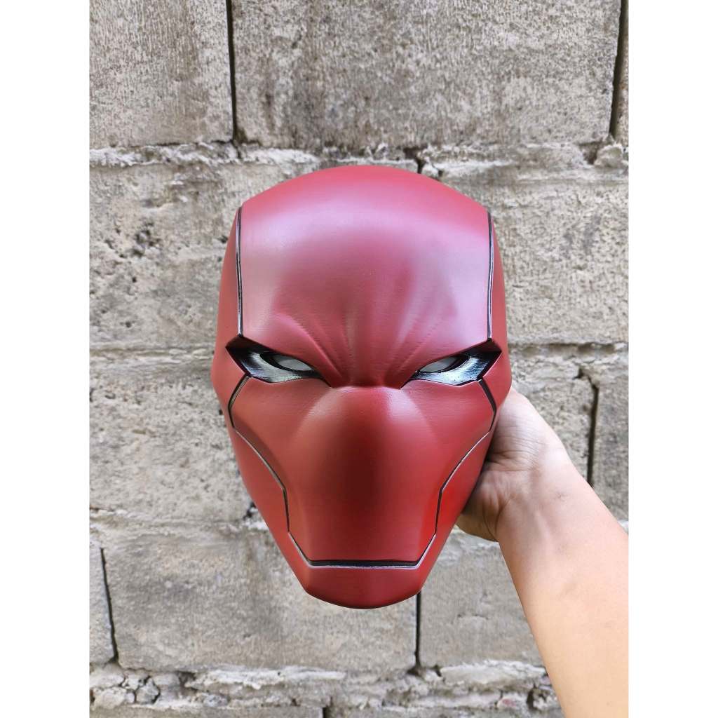 Red Hood Rebirth Helmet | Batman | Cosplay | Costume | Mask | DC | High ...
