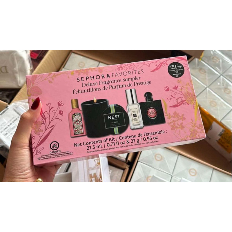 Sephora Favorites Deluxe Perfume Sampler Set Ensemble D'echantillons de ...